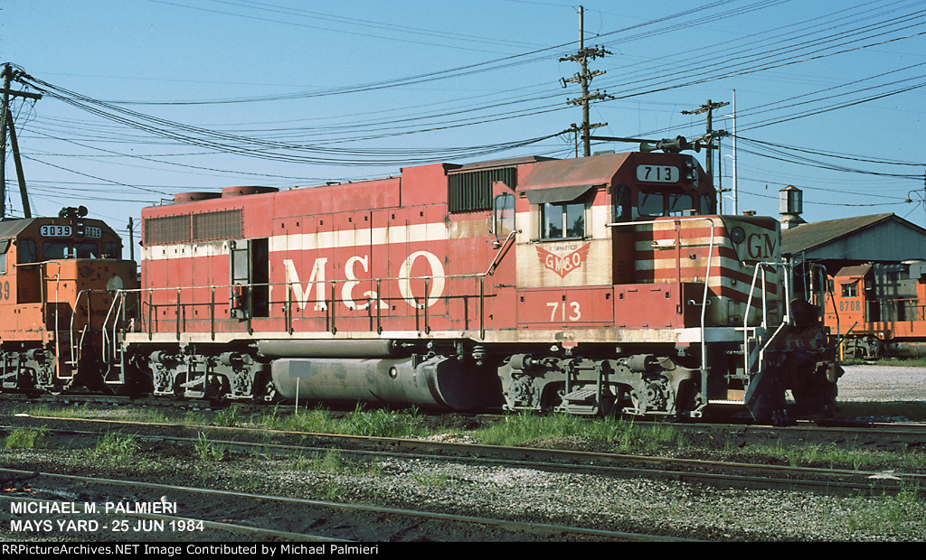 GM&O GP38 713